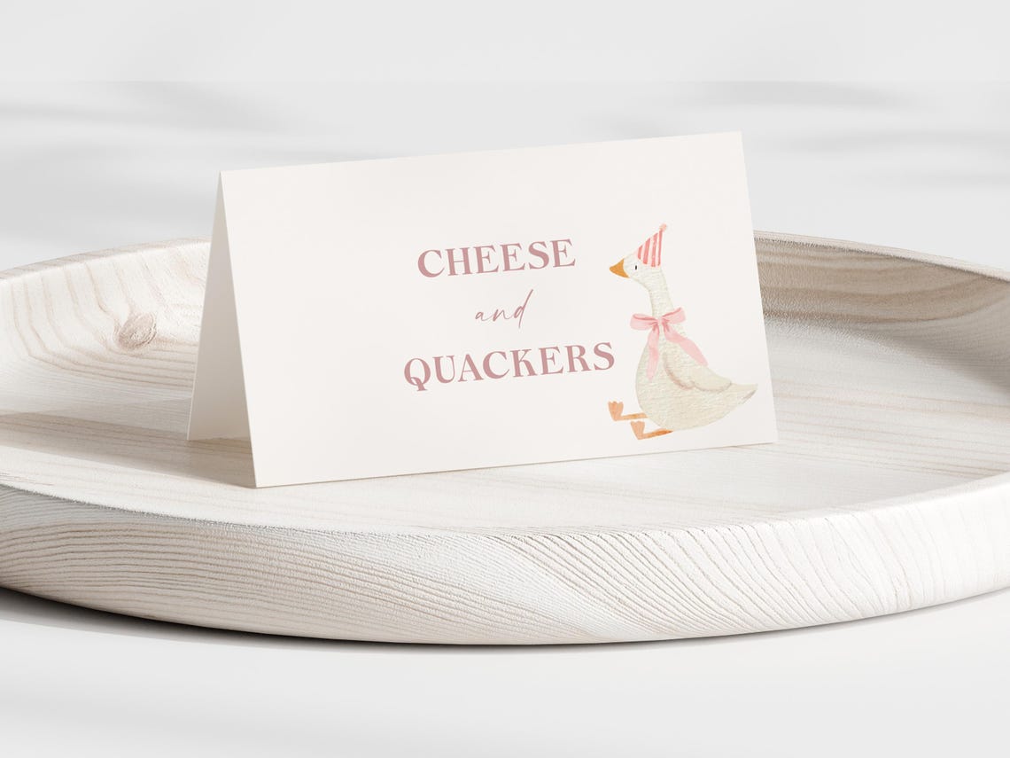 One Silly Goose Food Tent, Food Labels Template, Printable Food Tents ...