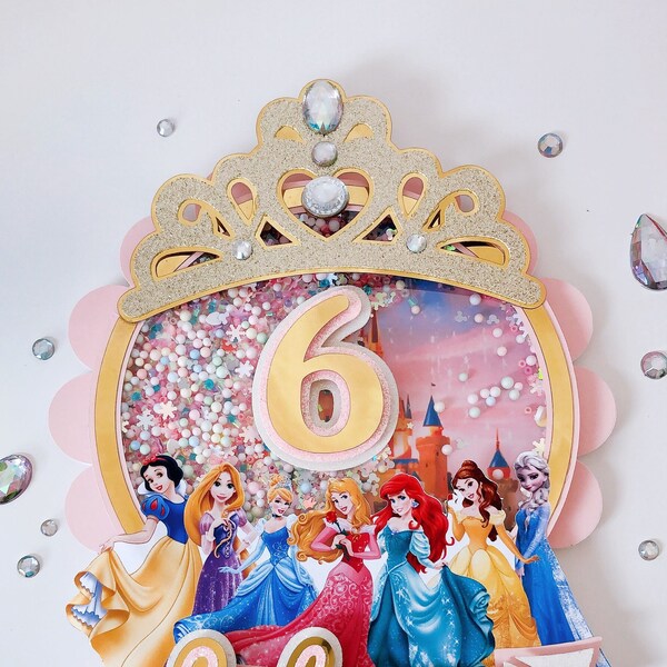 Princess Shaker Topper - Etsy