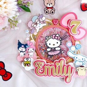 Hello Kitty Cake Topper / Sanrio Cake Topper / Hello Kitty With Friends ...