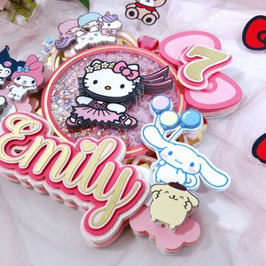Hello Kitty Cake Topper / Sanrio Cake Topper / Hello Kitty With Friends ...