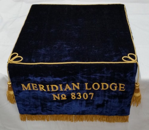 Masonic Regalia Craft Lodge Bible Cushion With 30mm Drop Fall With ...
