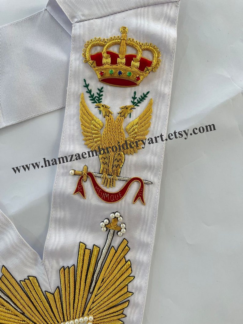 Masonic Regalia SOVEREIGN GRAND INSPECTOR General Collar - 33RD Degree ...