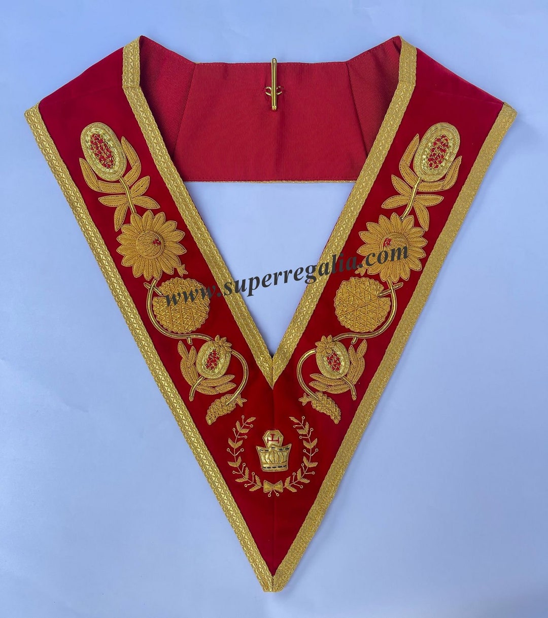 Masonic Regalia Royal Arch Grand High Priest Collar (NEW) - Etsy