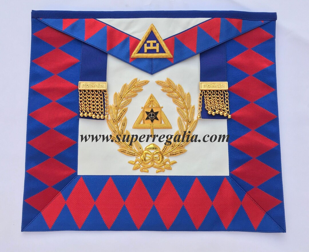 Masonic Regalia Royal Arch Supreme Grand Chapter Apron LAMBSKIN ...
