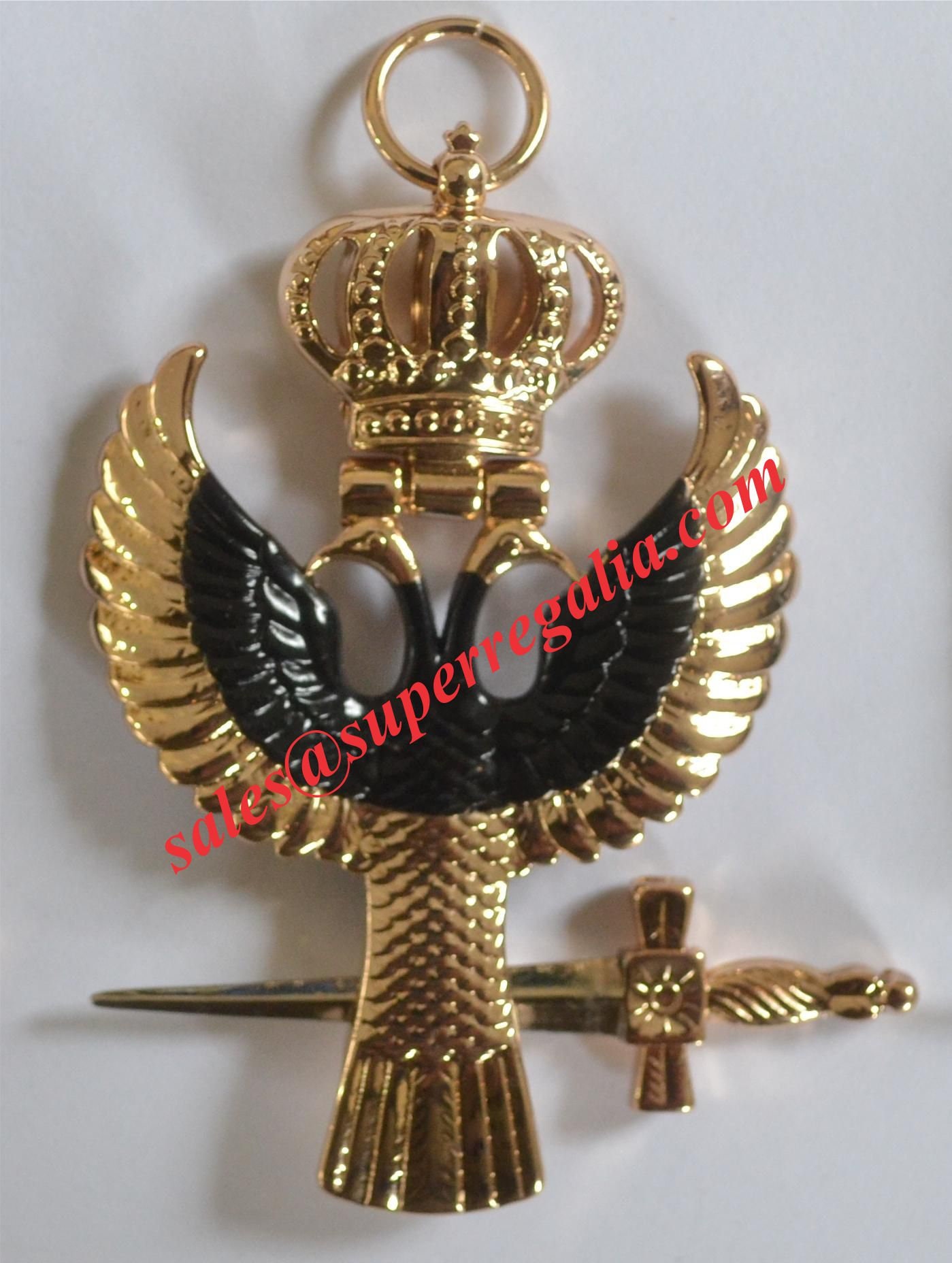 Masonic Rose Croix 32nd Degree Collar & Eagle Jewel (FINEST QUALITY) - Etsy
