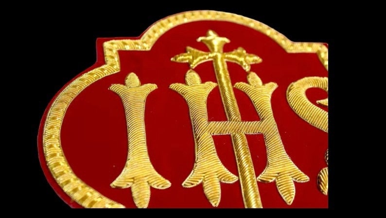 Liturgical Church Emblem /catholic Liturgical Church Emblem IHS Hand ...