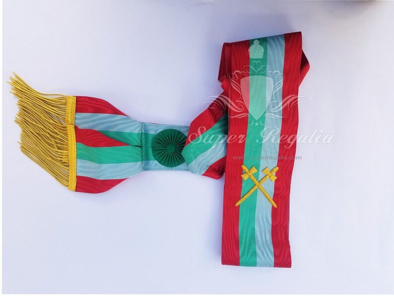 Masonic Regalia Irish Knight Mason Grand Council Apron & Sash (irish ...
