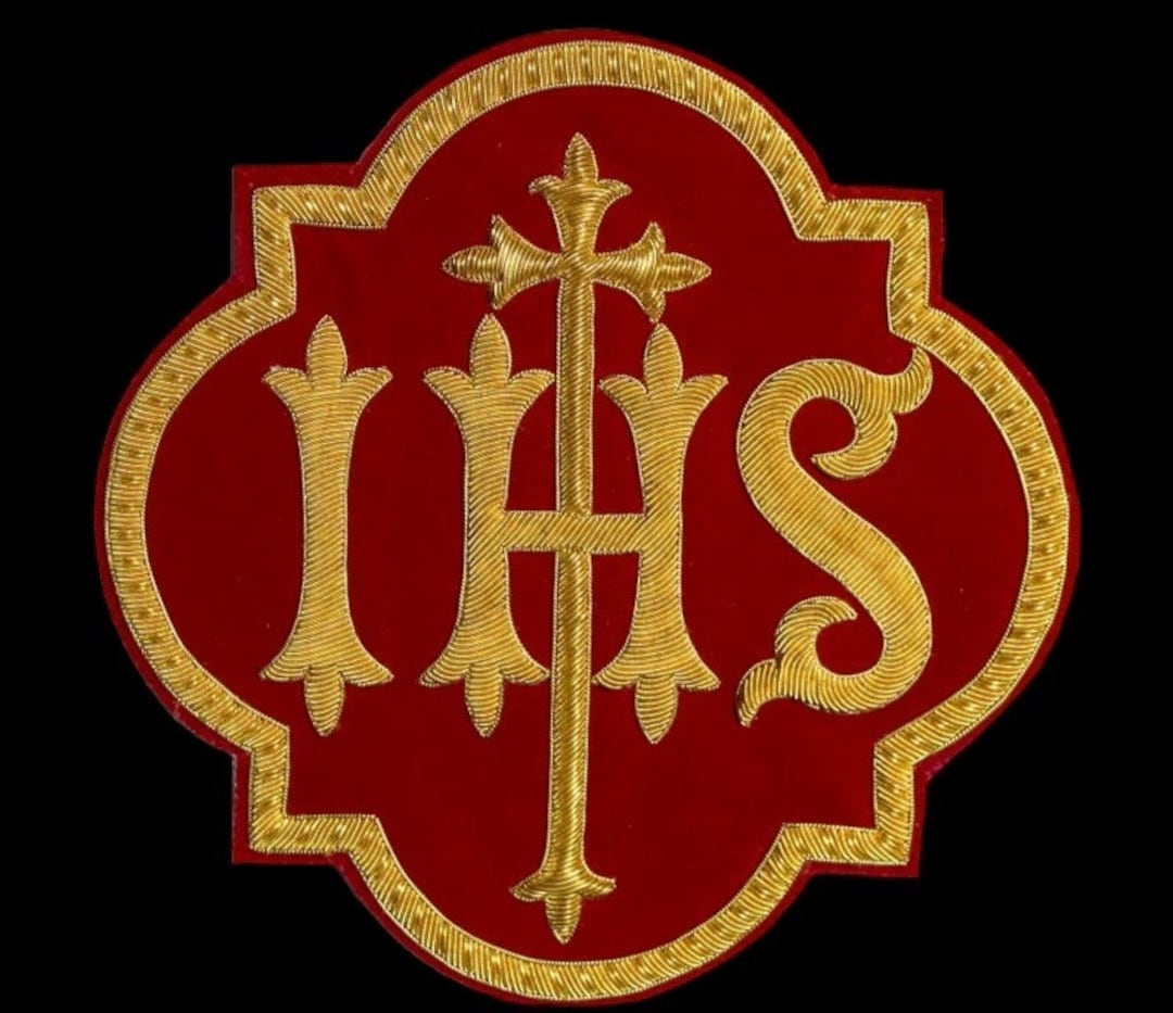 Liturgical Church Emblem /catholic Liturgical Church Emblem IHS Hand ...