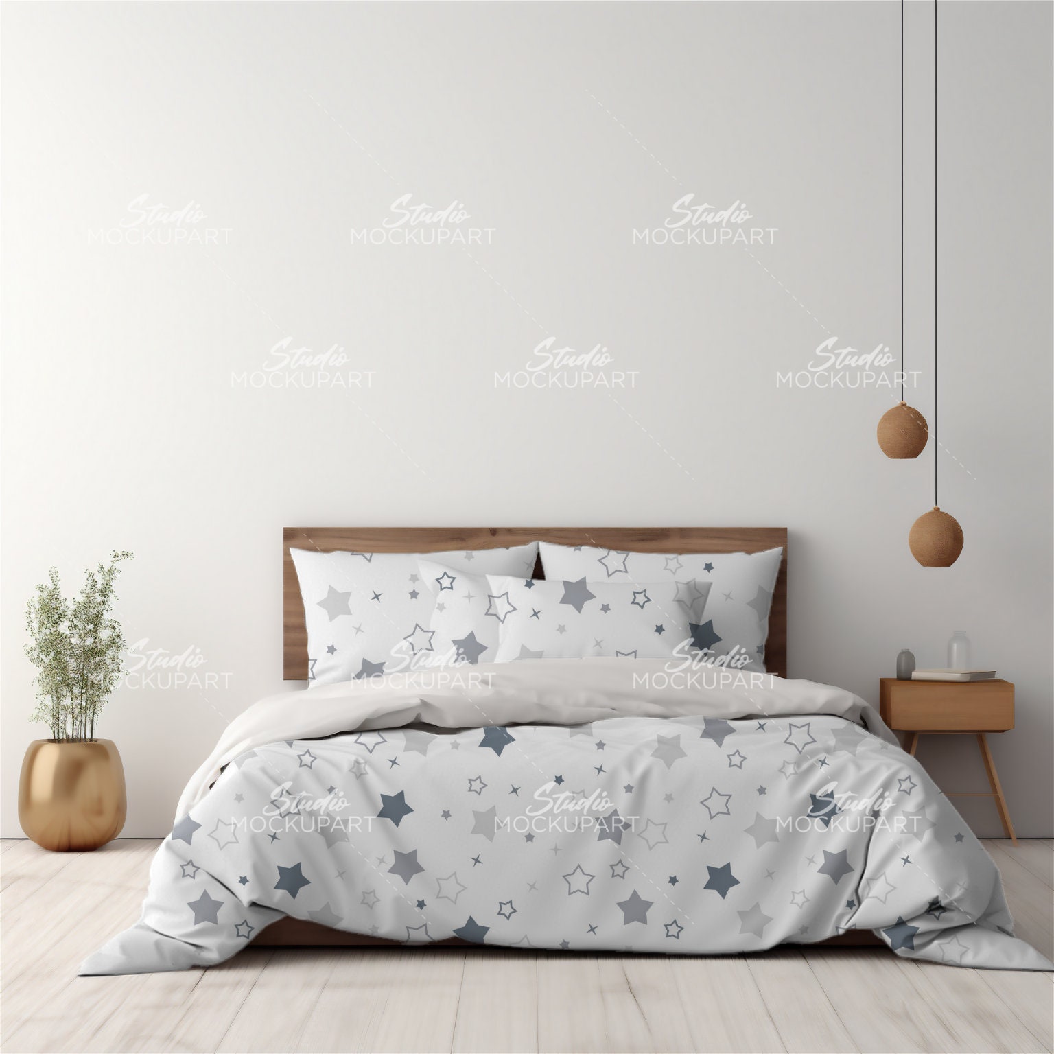 Bedding Set Mockup | Duvet Cover Mockup | Pillow Mockup | Bedding ...