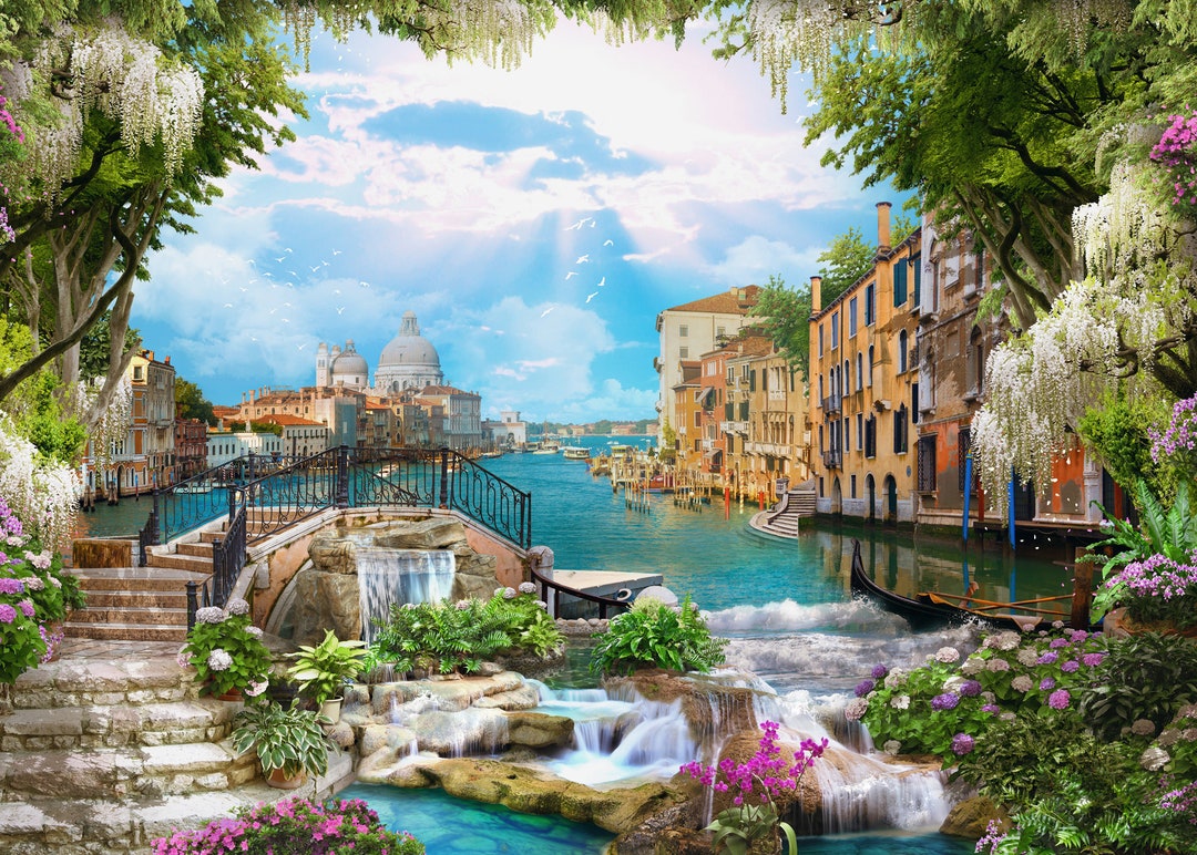 Italy Jigsaw Puzzle: Extra Large 250 Piece, Venice Scene - Etsy