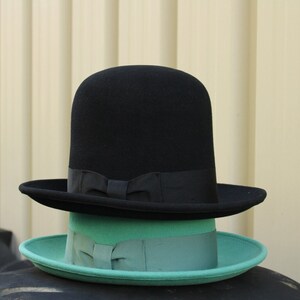 TALL BOWLER HAT Erykah Badu Hat 100% Wool Bowler Hat Top - Etsy