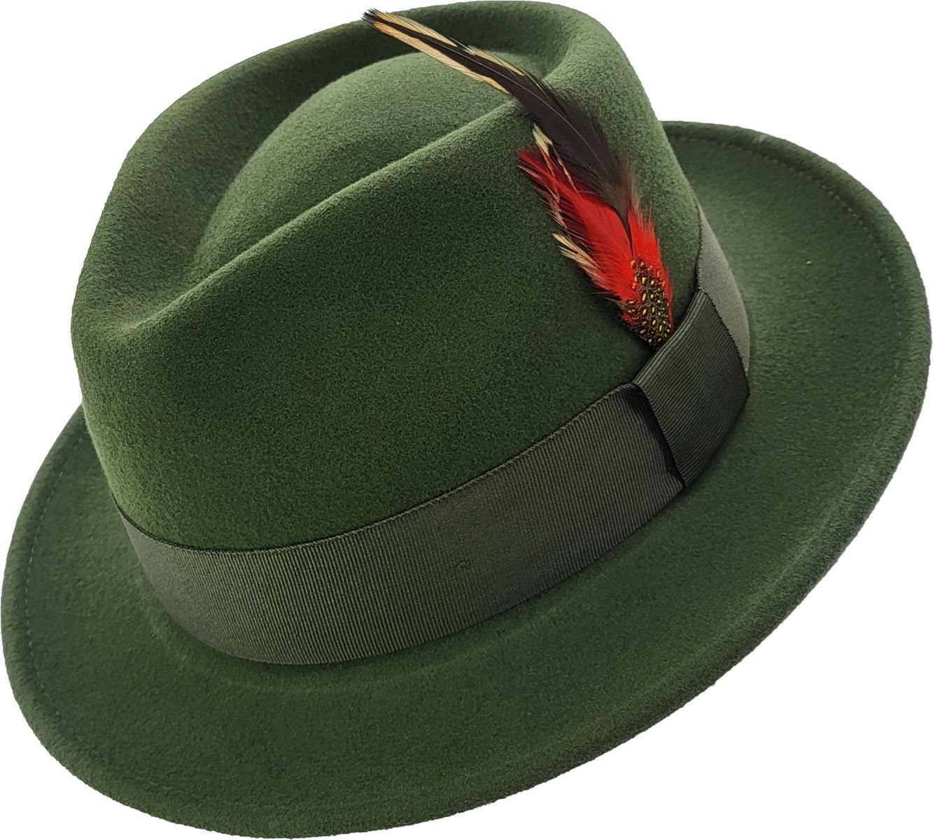 Short Brim Fedora Hat Premium Trilby Hat Unisex Short Brim Hat - Etsy UK