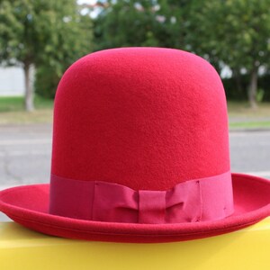 TALL BOWLER HAT Erykah Badu Hat 100% Wool Bowler Hat Top - Etsy
