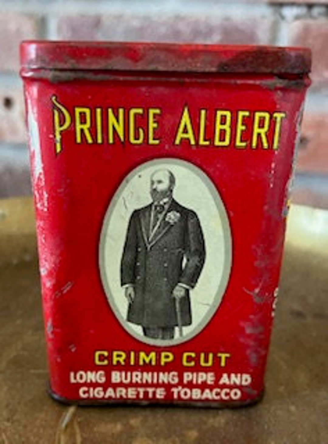 Vintage Prince Albert Pipe & Cigarette Tobacco Tin - Etsy