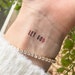 Let Go Let God Temporary Tattoo | Christian Scripture (set of 12) - Etsy