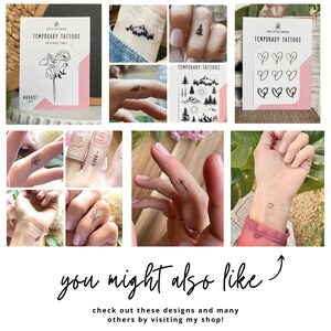 Let Go Let God Temporary Tattoo | Christian Scripture (set of 12) - Etsy