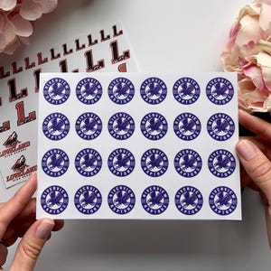 Custom Team Logo Temporary Tattoos | Cheer Tattoos | Personalized ...