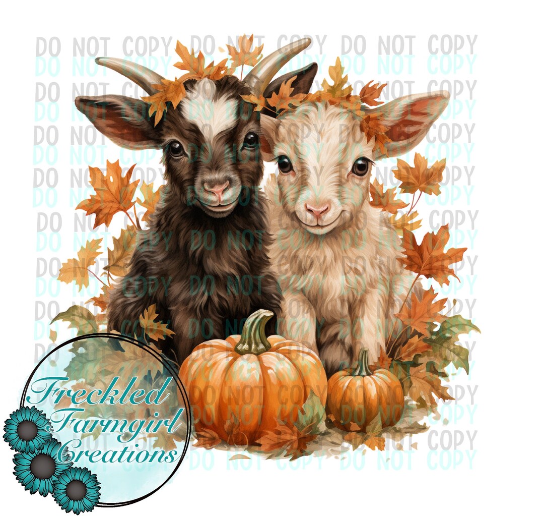 Fall Goats Png - Etsy