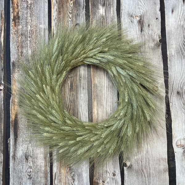 Wheat Wreath - Etsy