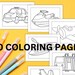 Transportation Coloring Pages Vehicle Coloring Pages Air, Land, Water ...