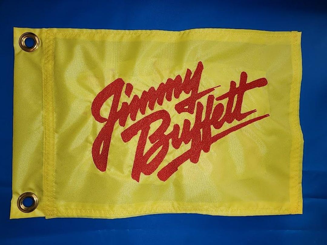 10"x15" Jimmy Buffett Custom Safety Flag ATV UTV Side X Side SAILBOAT ...