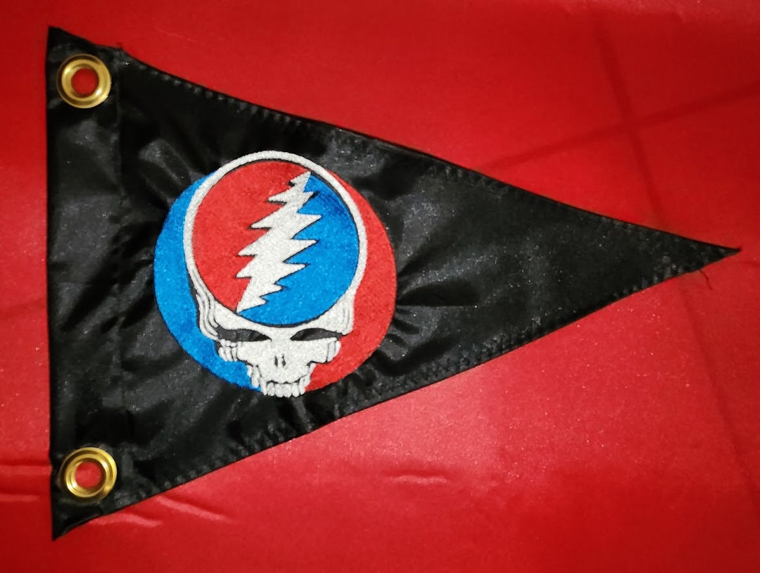 12"x18" Triangle Grateful Dead Stealie Steal Your Face Custom Safety ...