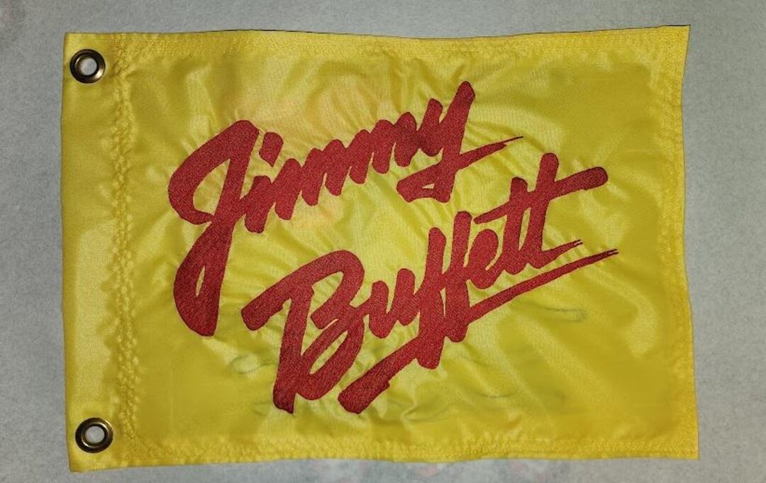 12"x18" Jimmy Buffett Custom Safety Flag ATV UTV Side X Side SAILBOAT ...