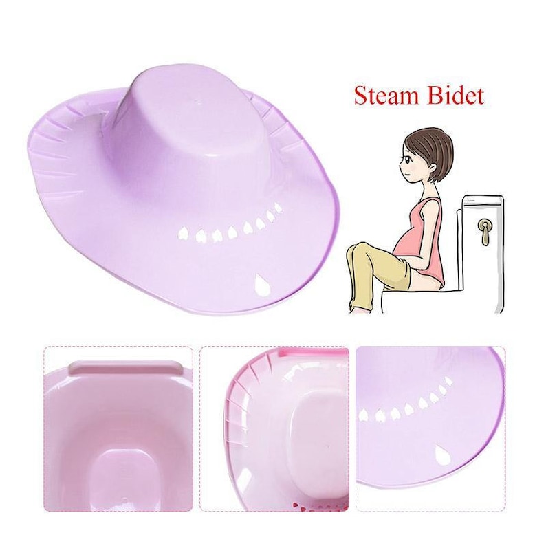 Yoni Steam Seat for Toilet V-steaming Basin Reusable Vaginal Steam Tub ...