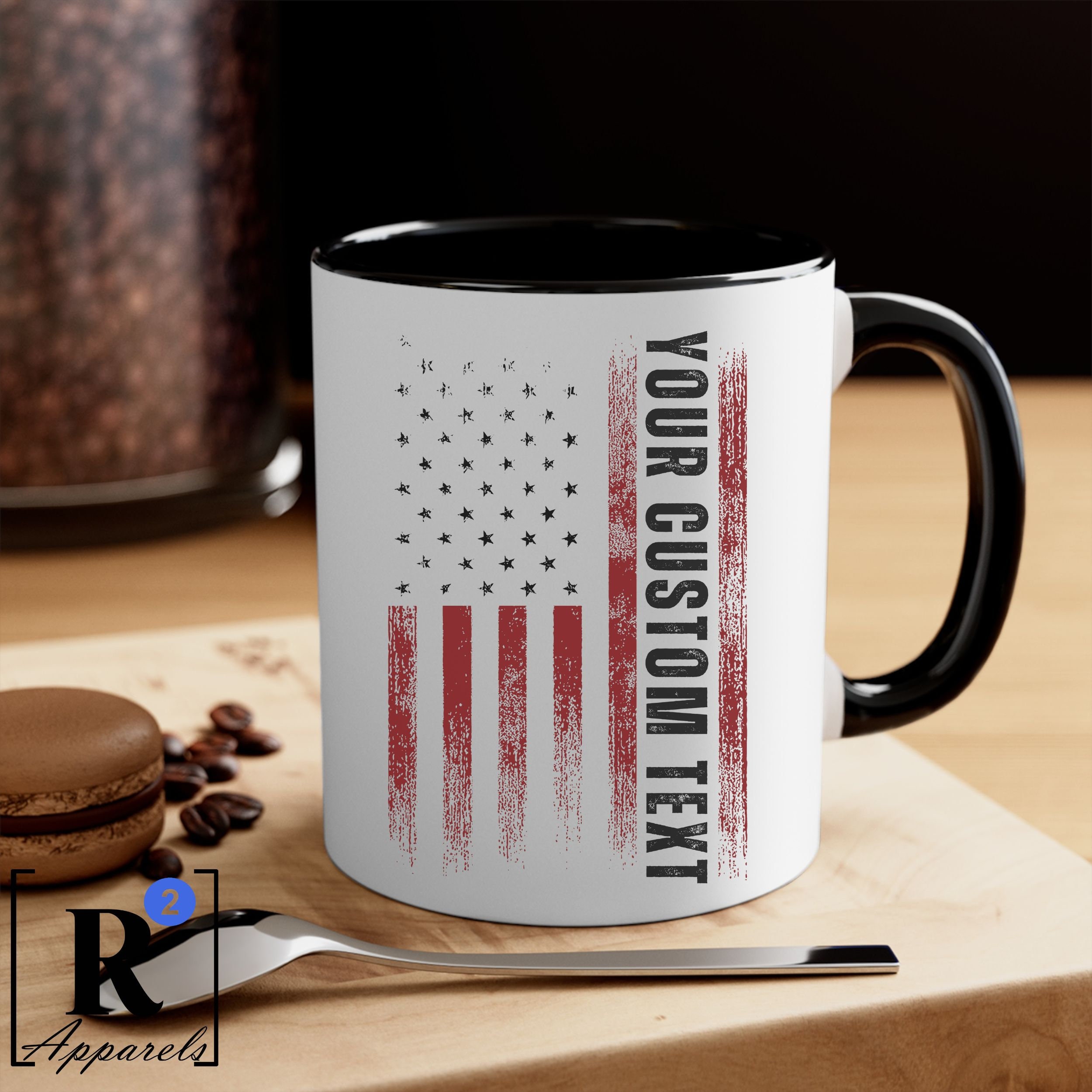 Personalized American Flag Mug, Patriotic Mug, American Flag Mug ...