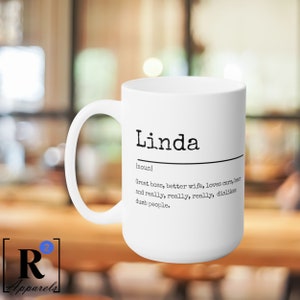 Personalized Name Definition Coffee Mug, Personalize Name Mug With Custom Definition, Custom ...