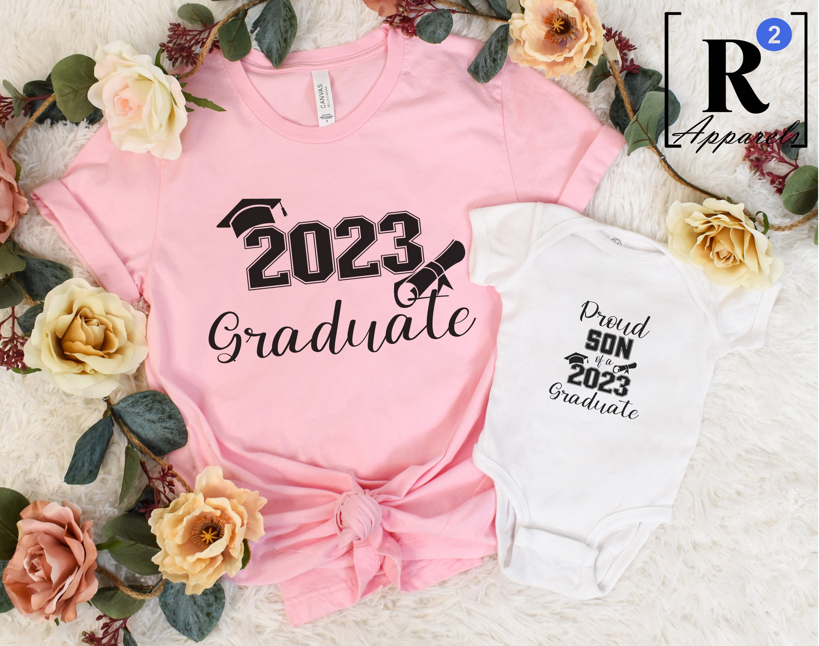 Custom Family Graduation Shirts, Graduate 2024 Shirt, Proud Mom Dad Shirt, Custom Graduation ...