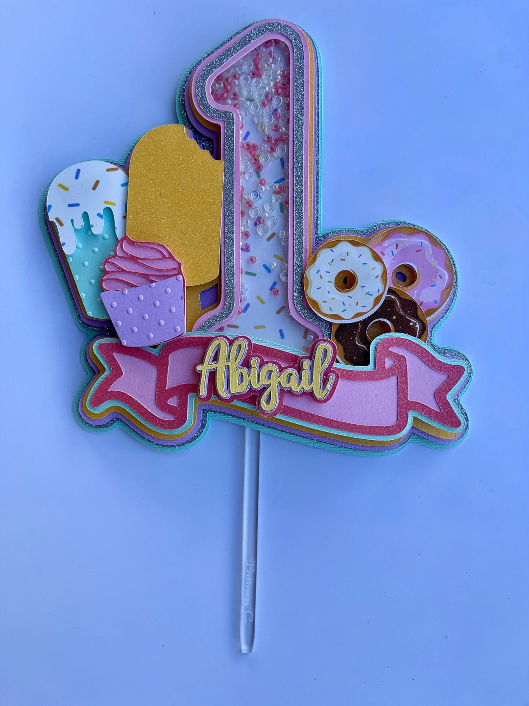 Sweet Cake Topper - Etsy