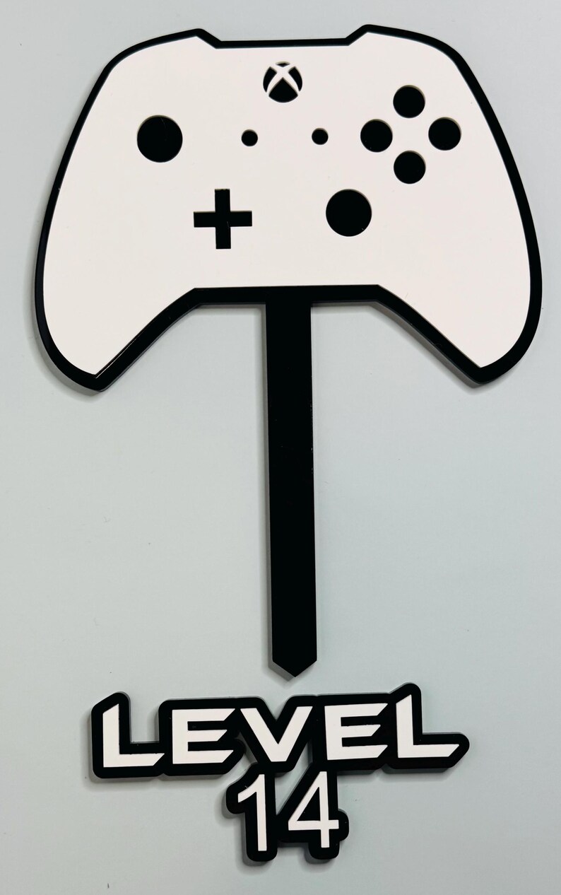 Gamer Cake Topper, Xbox Remote Topper - Etsy