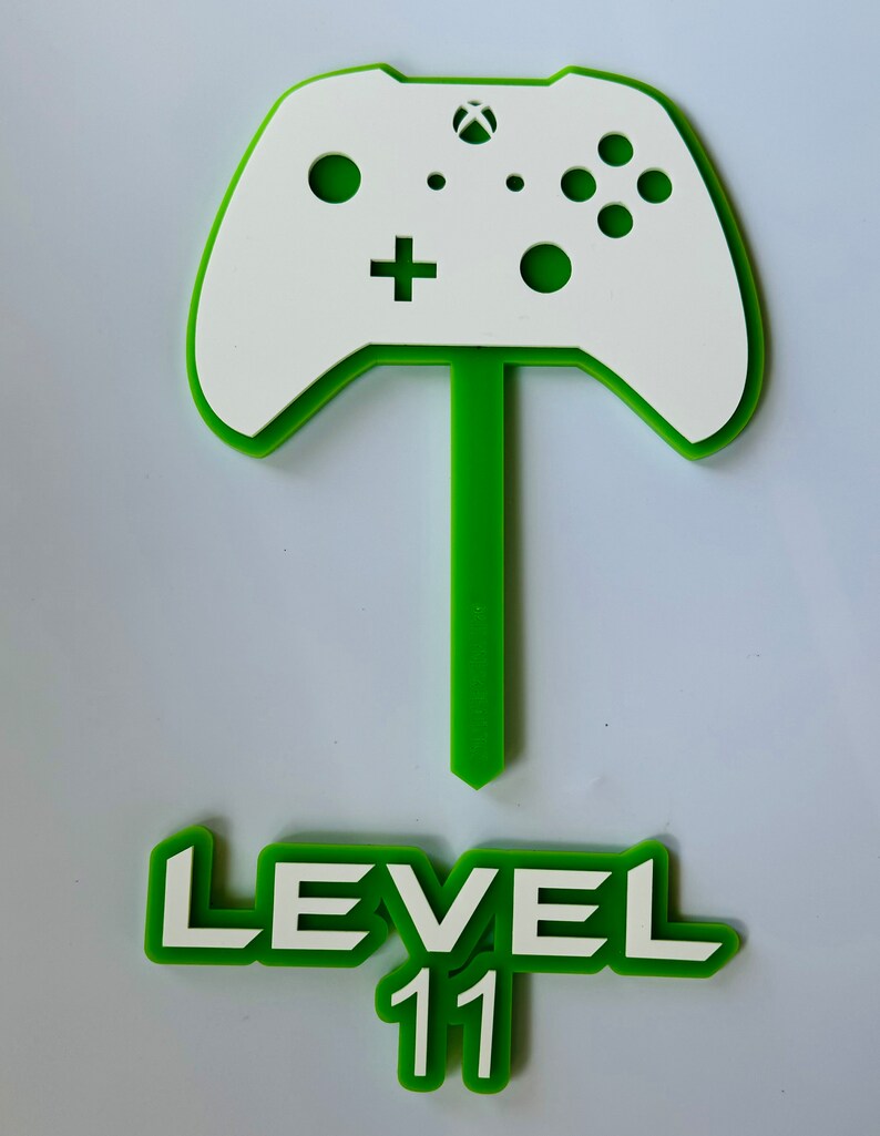 Gamer Cake Topper, Xbox Remote Topper - Etsy