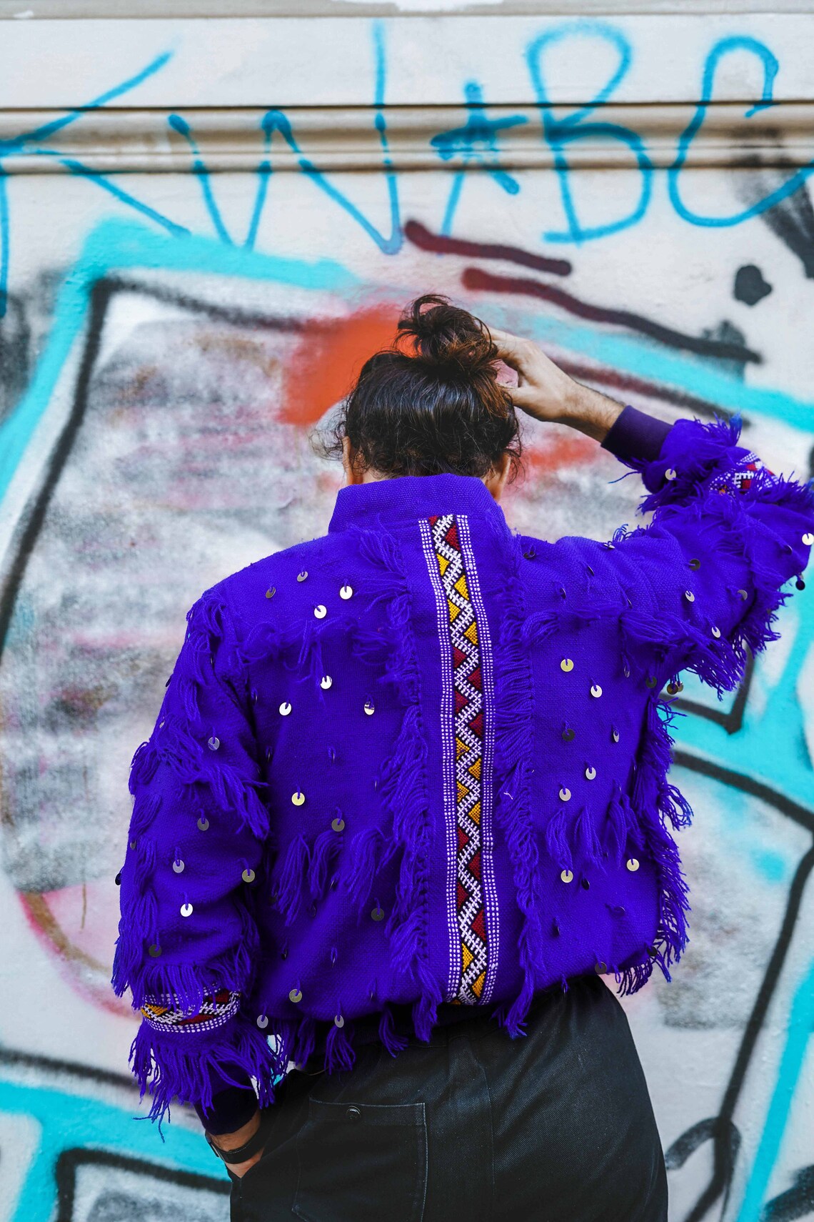 Bohemian Berber Handmade Boho Jacket Unisex Eco Friendly - Etsy