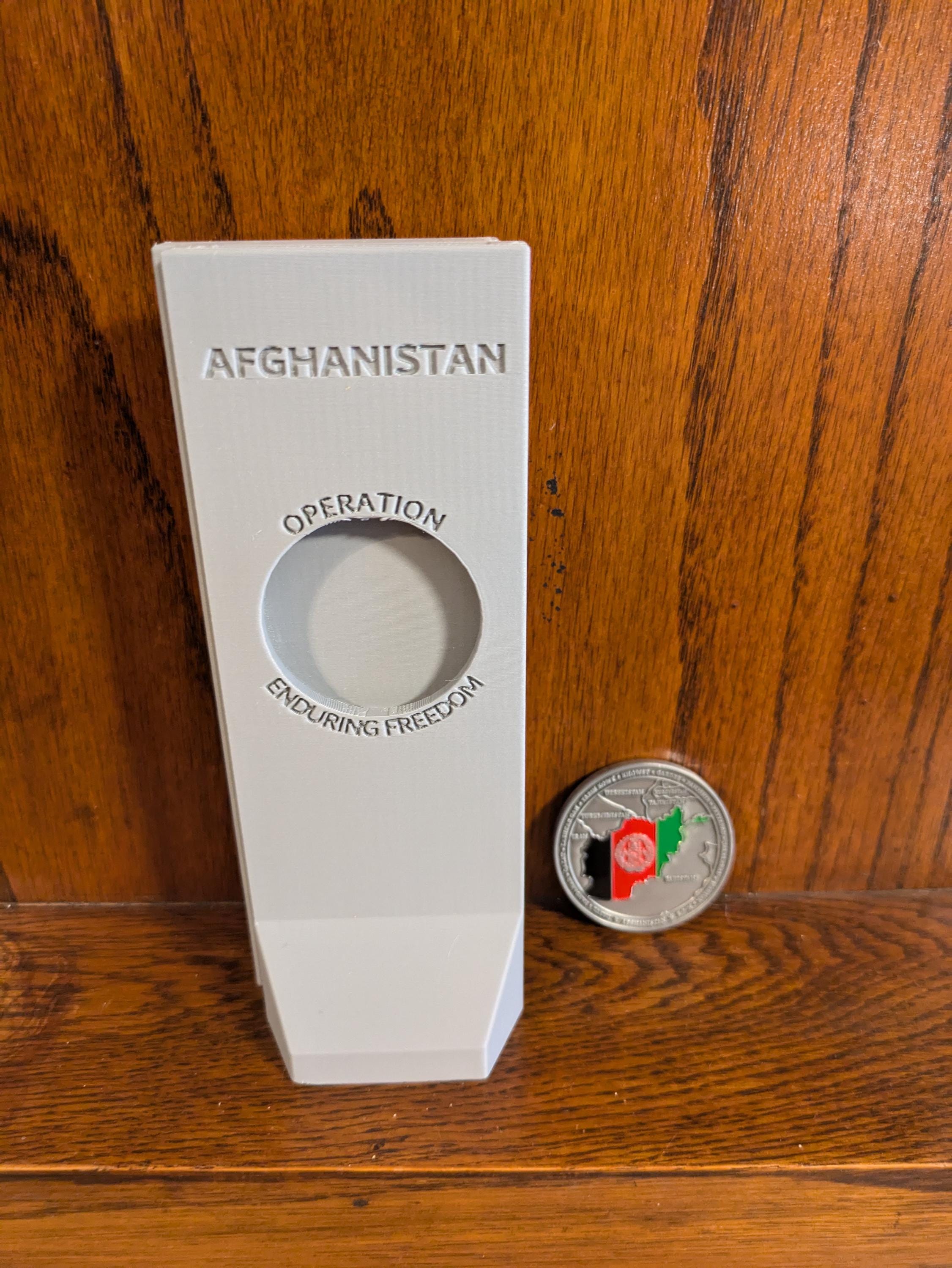 Operation Enduring Freedom Mini T-wall Display With Afghanistan ...