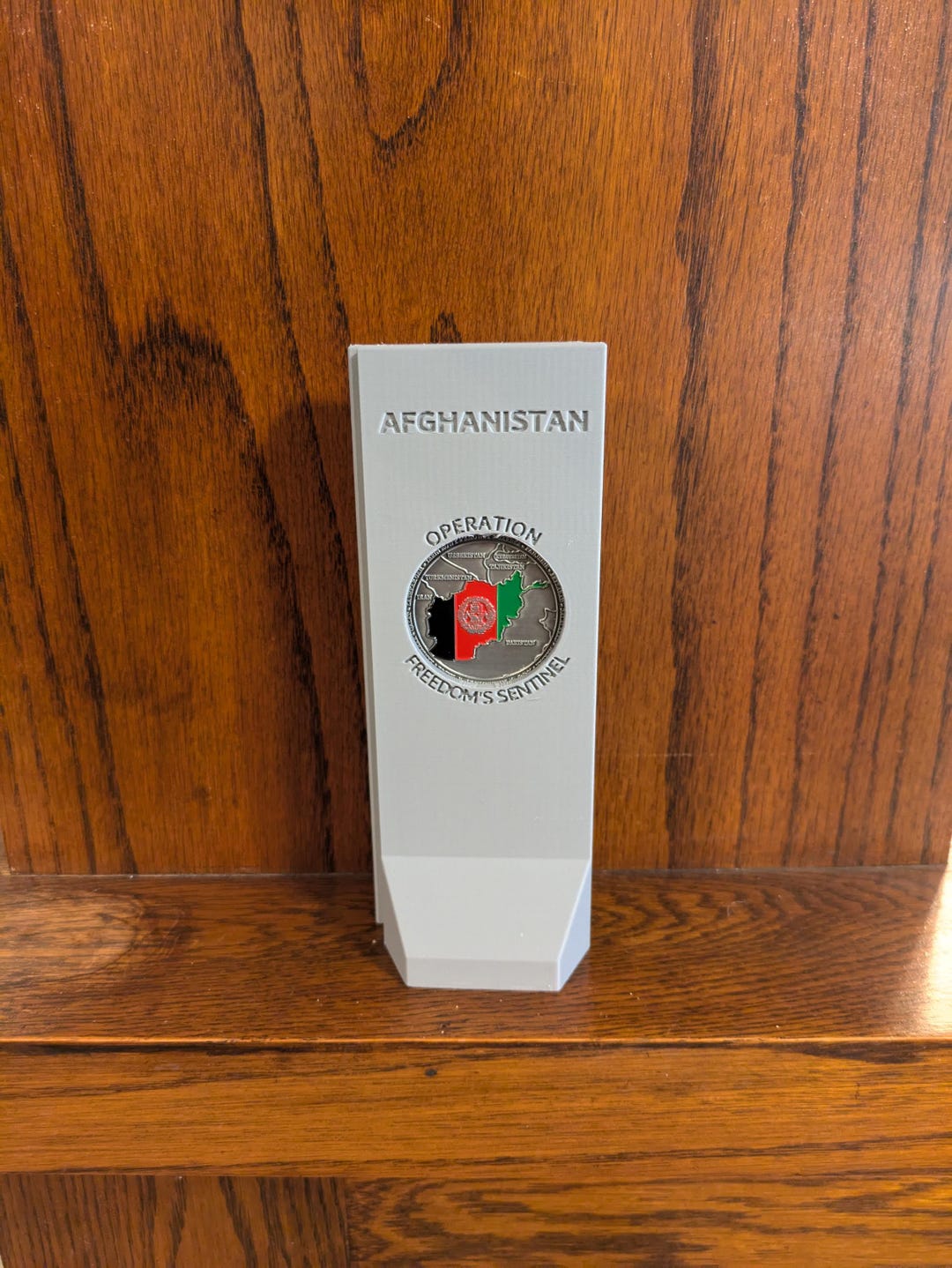 Operation Freedom's Sentinel Mini T-wall Display With Afghanistan ...