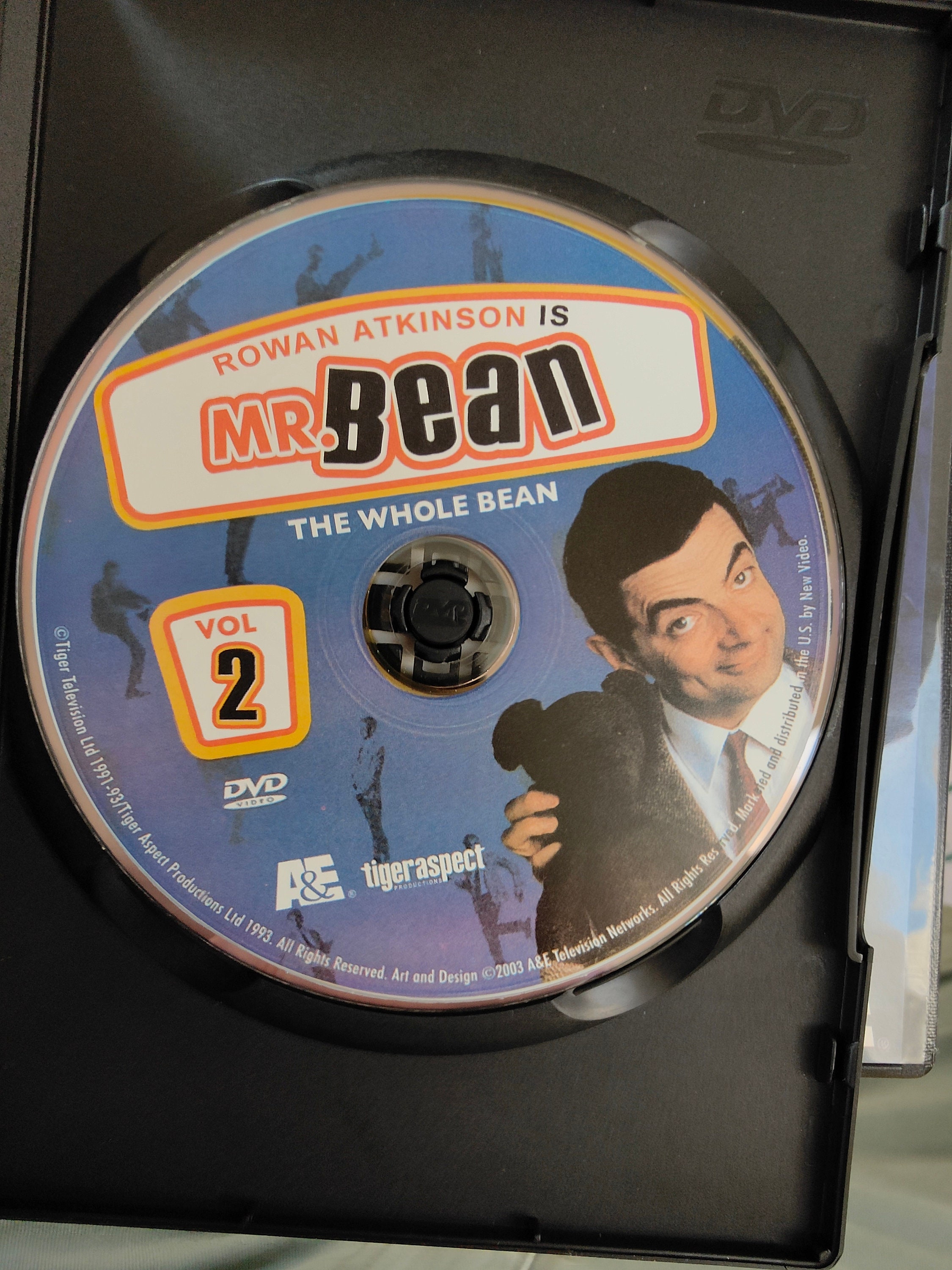 Rowan Atkinson is Mr Bean the Whole Bean DVD Box Set Vols - Etsy UK