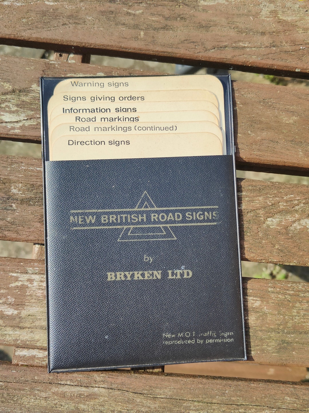 Vintage New British Road Signs X6 Cards by Bryken Ltd - Etsy