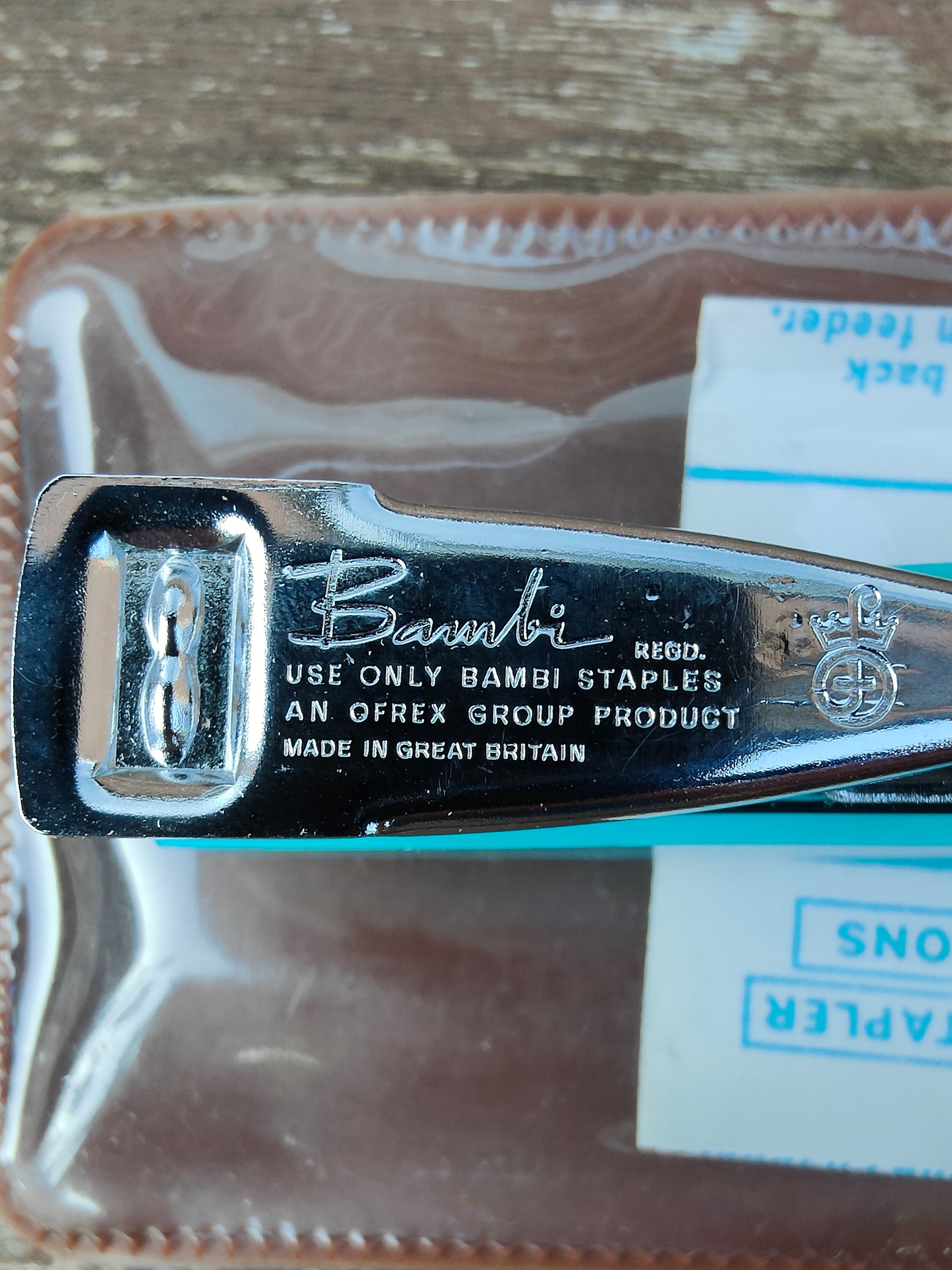 Vintage Retro Ofrex Bambi Stapler & 1 Box Staples - Etsy UK