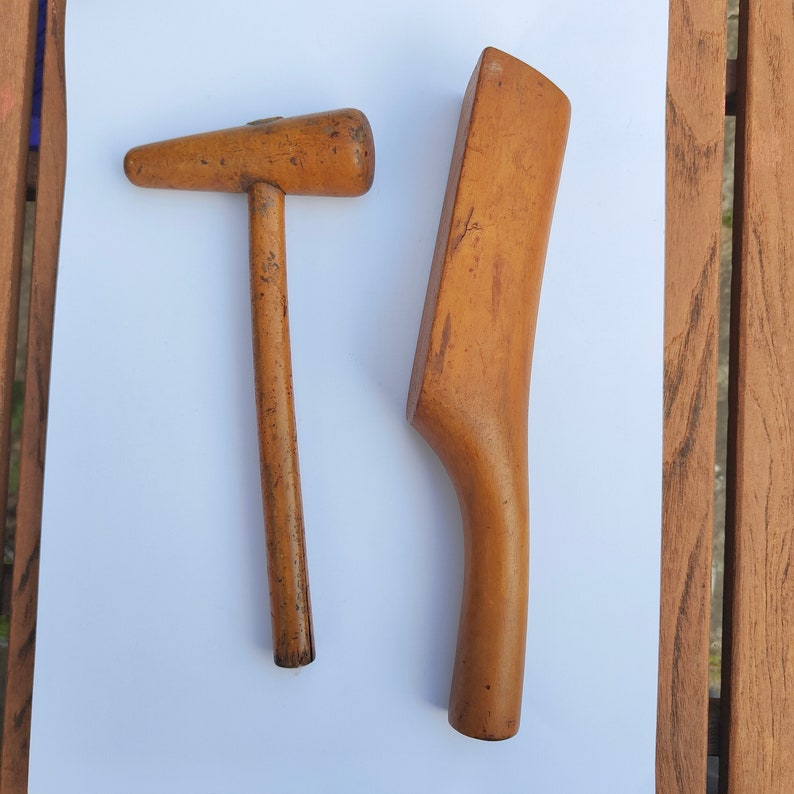Vintage Wooden Lead Dressing Tools - Etsy UK