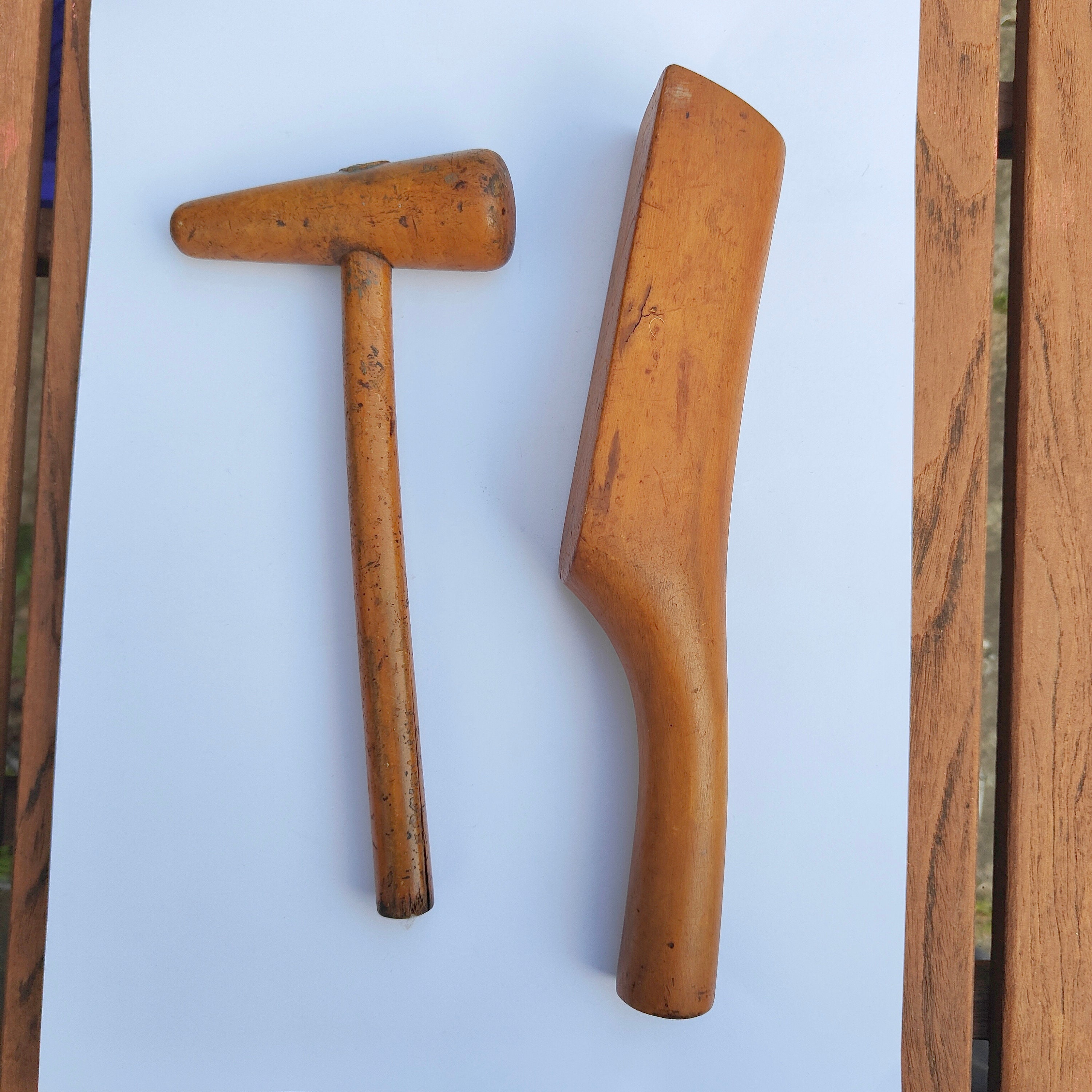 Vintage Wooden Lead Dressing Tools - Etsy UK