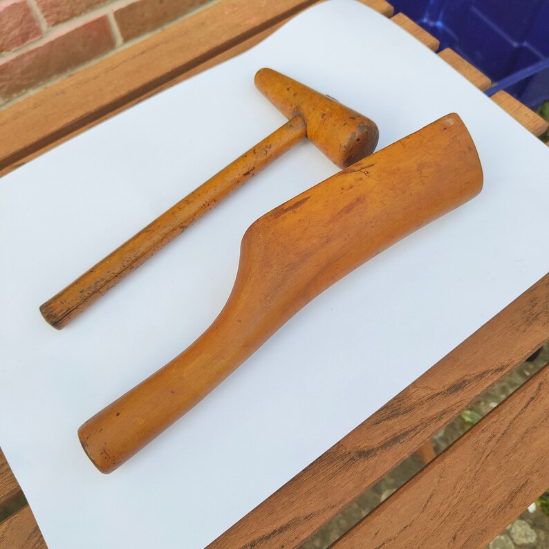 Vintage Wooden Lead Dressing Tools - Etsy UK