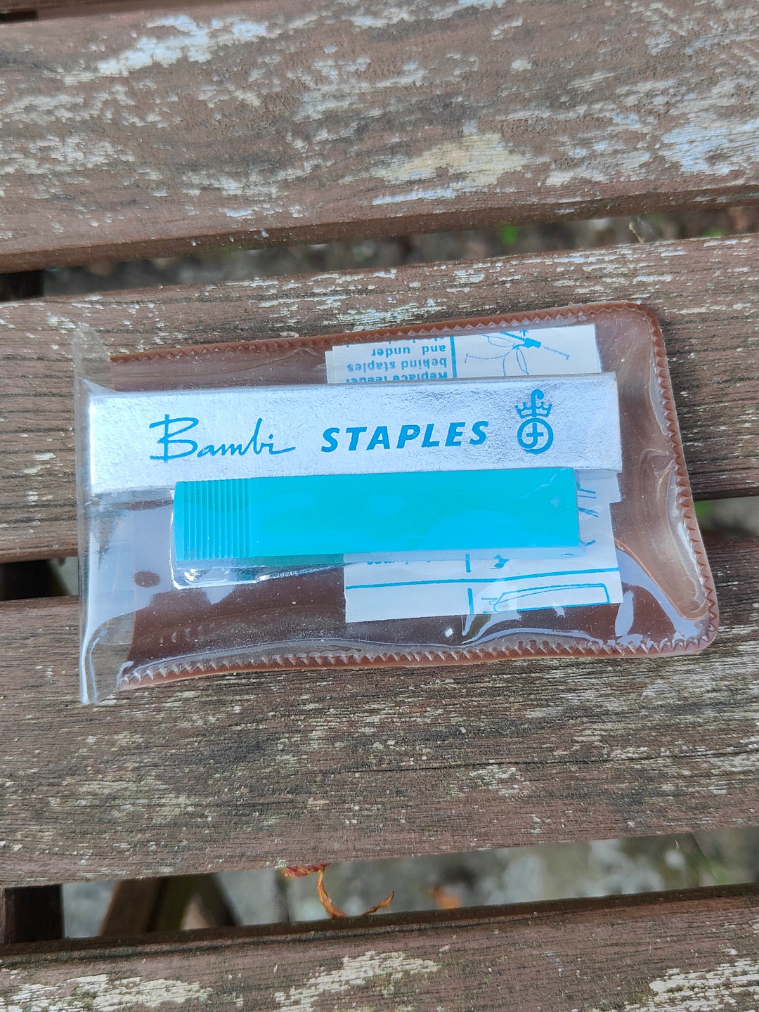 Vintage Retro Ofrex Bambi Stapler & 1 Box Staples - Etsy