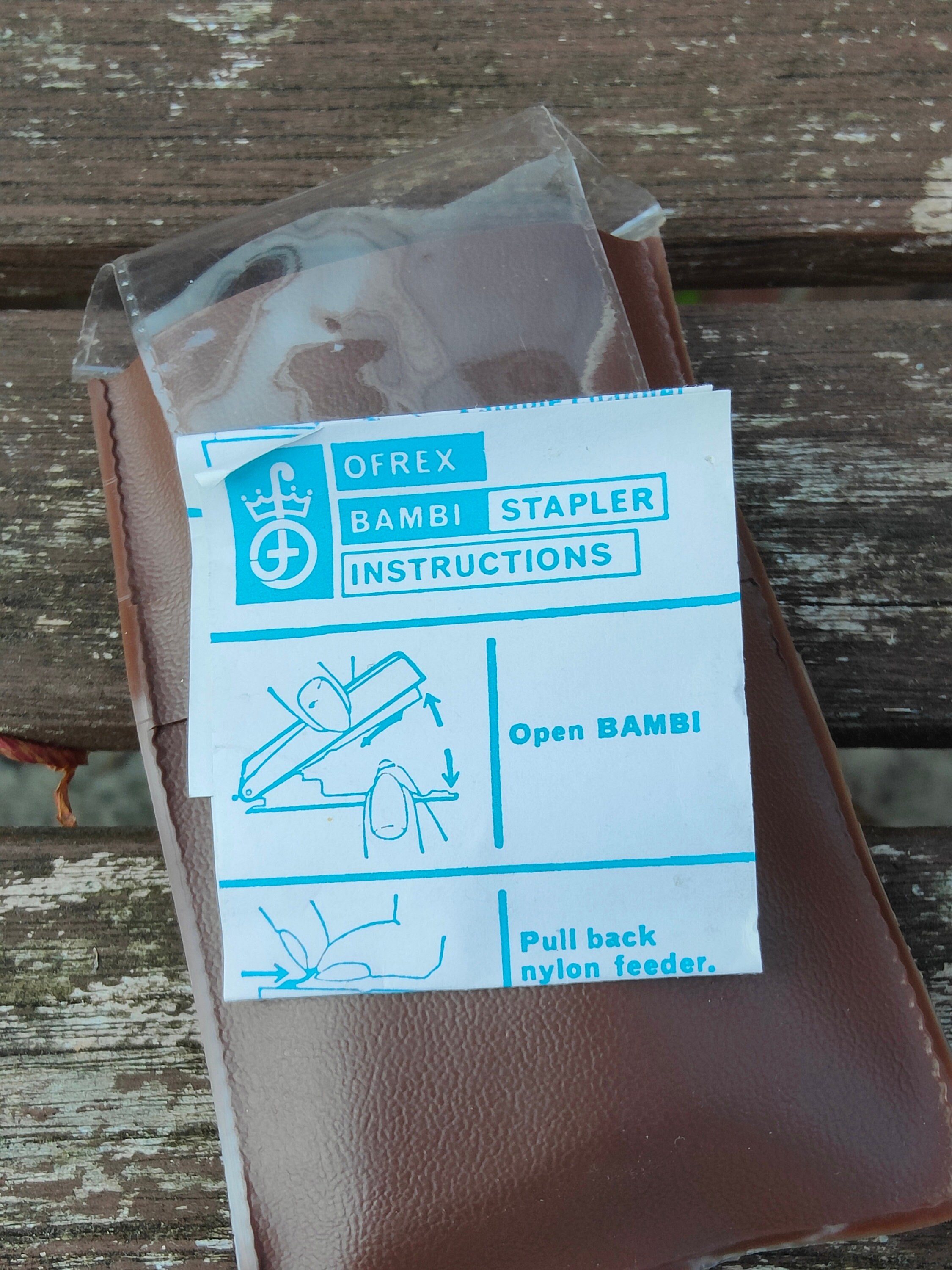 Vintage Retro Ofrex Bambi Stapler & 1 Box Staples - Etsy UK