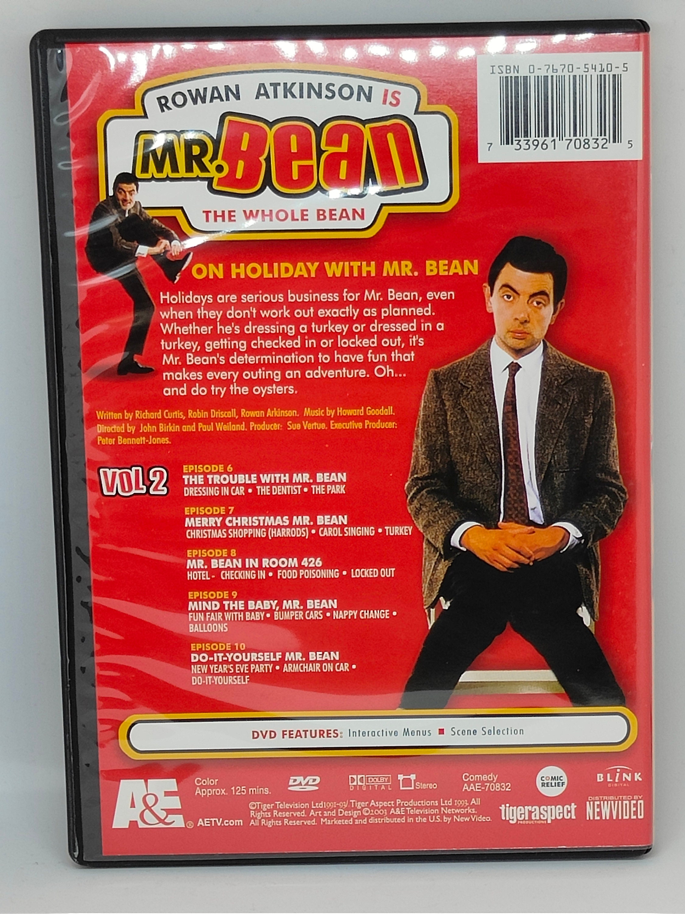 Rowan Atkinson is Mr Bean the Whole Bean DVD Box Set Vols - Etsy UK