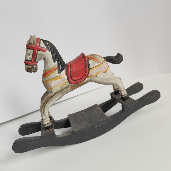 Wooden Rocking Horse - Etsy