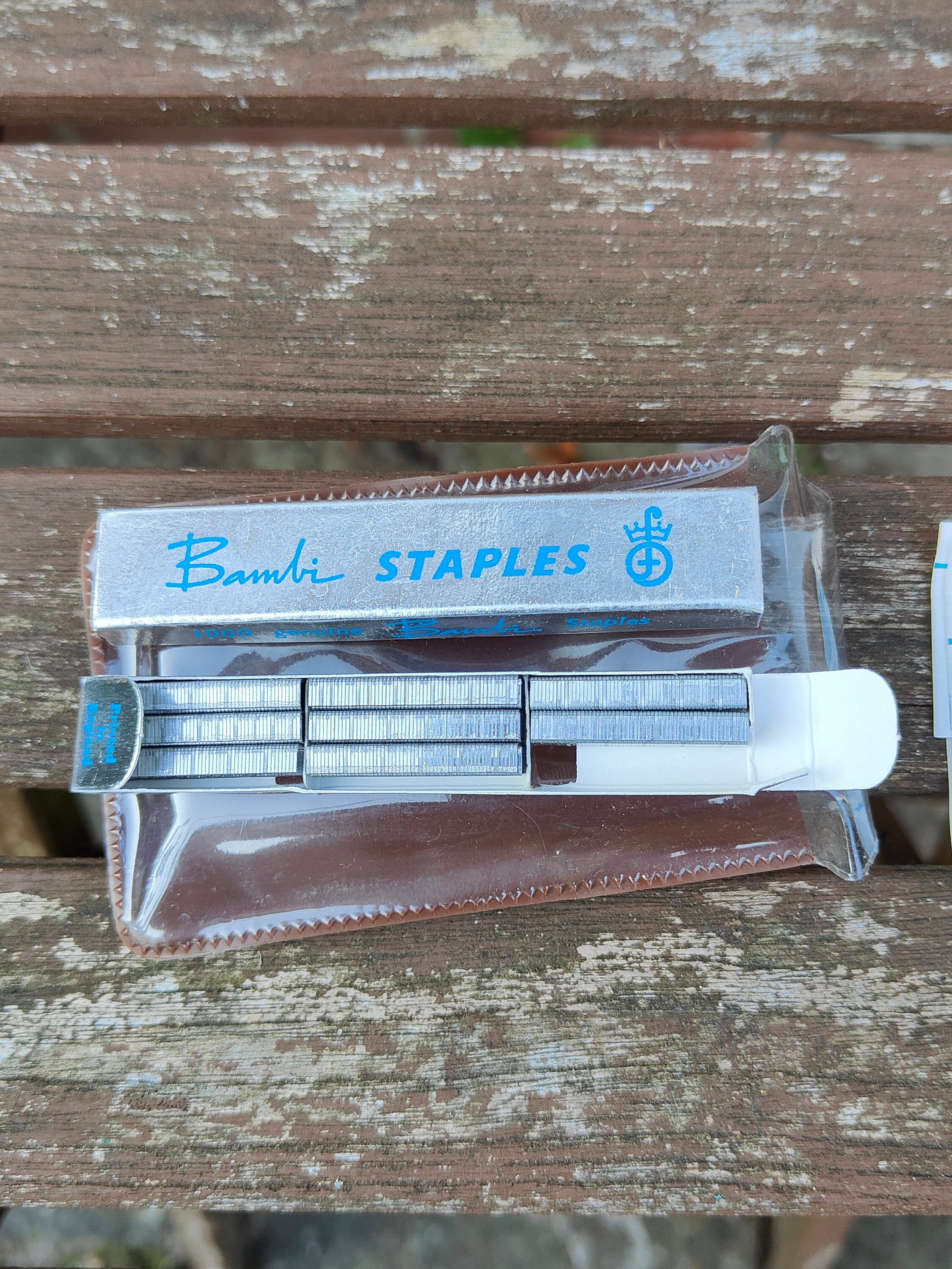 Vintage Retro Ofrex Bambi Stapler & 1 Box Staples - Etsy UK