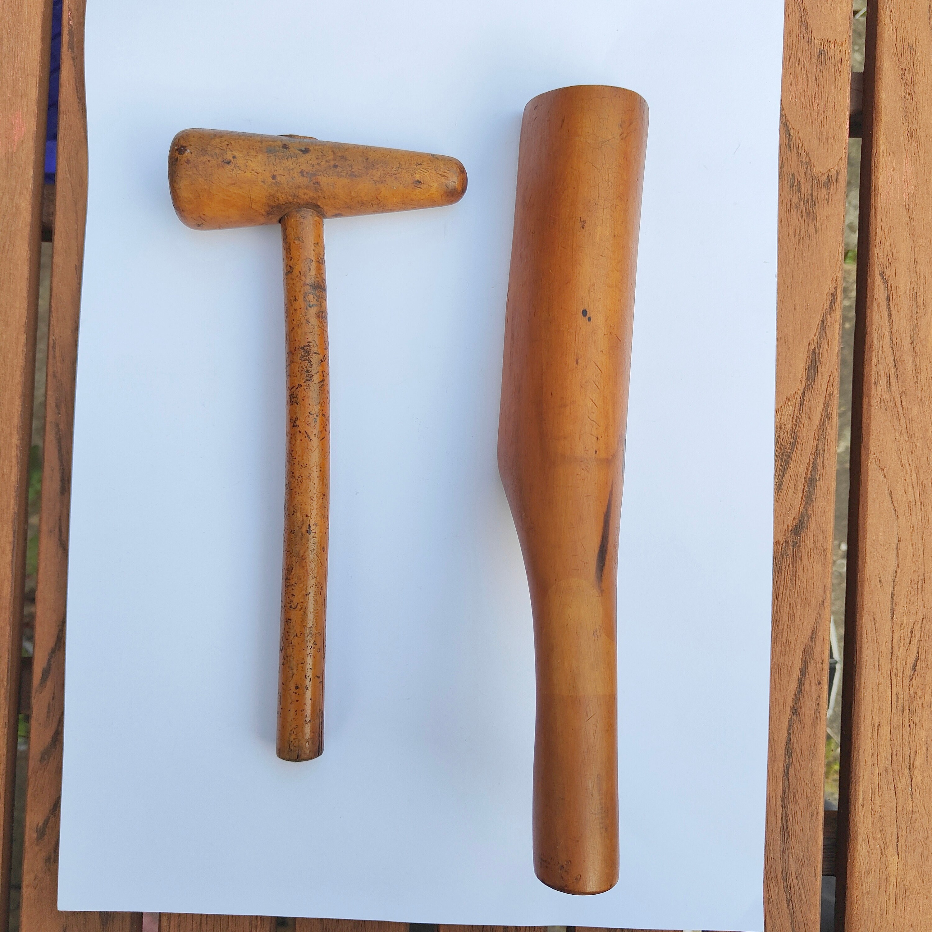 Vintage Wooden Lead Dressing Tools - Etsy UK