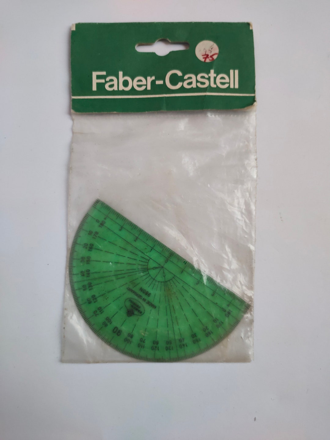 FABER-CASTELL Protractor Green - Etsy